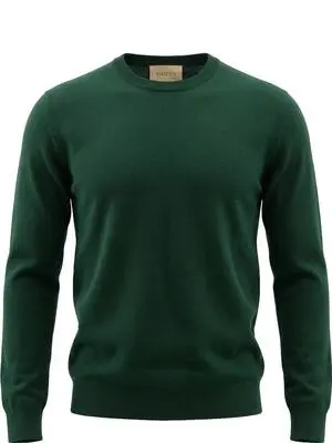 Gucci Embroidered Knit Sweater - Green