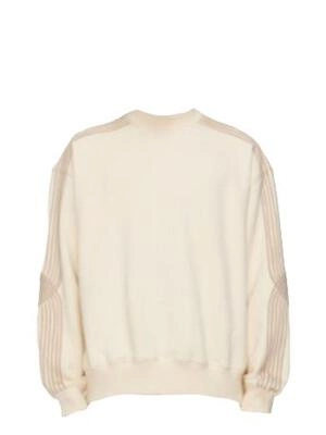 SONG FOR THE MUTE Sweatshirt With Floral Embellishments - No