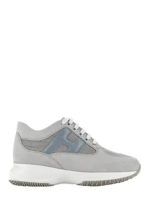 Hogan Interactive Lace-up Sneakers - Gray