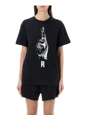Raf Simons Graphic T-shirt - Black