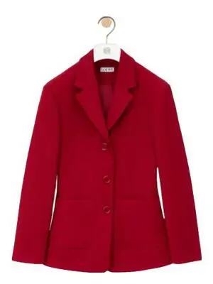 Loewe Single Breasted Jacket - Red