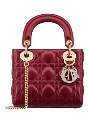 Dior Mini Lady Bag - Red