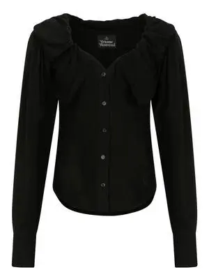 VIVIENNE WESTWOOD Sweetheart Neck Shirt - Black