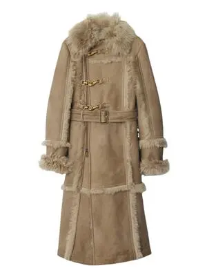 Burberry Burberry Shearling Coat Field