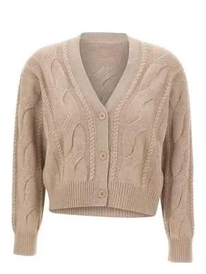 MAX MARA Max Mara Studio Aladino V-Neck Cardigan