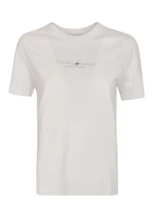 BRUNELLO CUCINELLI Brunello Cucinelli Logo Printed Crewneck T-Shirt