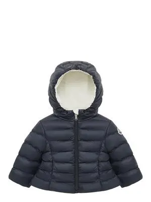 Moncler Hooded Down Jacket - Navy Blue
