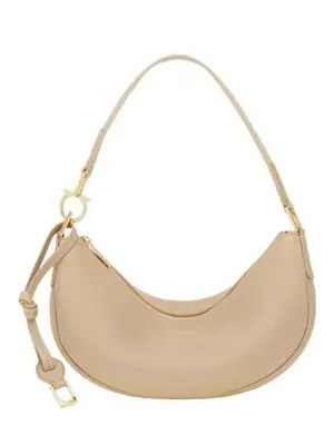 FERRAGAMO Small Hobo Bag - Stone