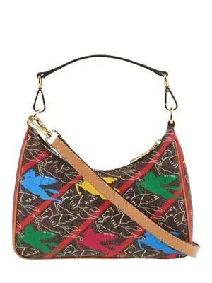 Etro Motif-print Shoulder Bag - Brown