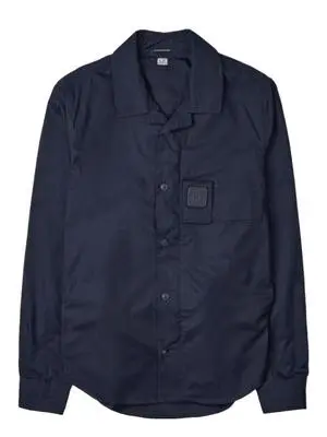 C.P. COMPANY Long-sleeved Shirt Jacket - Black