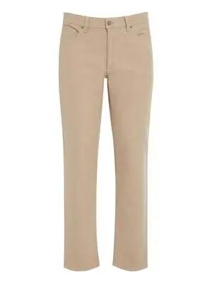 Zegna Belt-loop Casual Pants - Beige