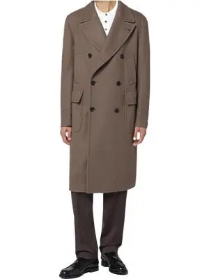 Tagliatore Double-breasted Coat - Green