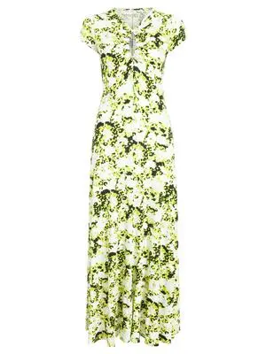 Philosophy Di Lorenzo Serafini Soft Jersey Maxi Dress - Straw Multi