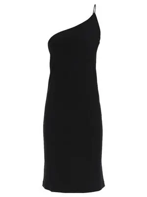 Dsquared2 One Shoulder Mini Dress - Black