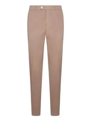 Brunello Cucinelli Tailored Tapered-leg Trousers - Nude
