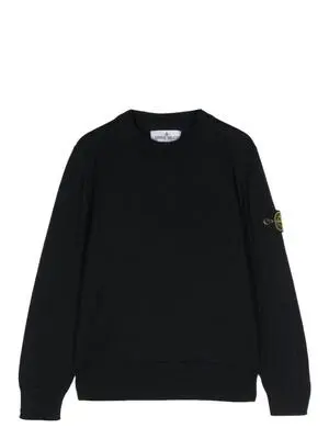 Stone Island Stone Island Crew Neck Sweater With Long Sleeves Navy