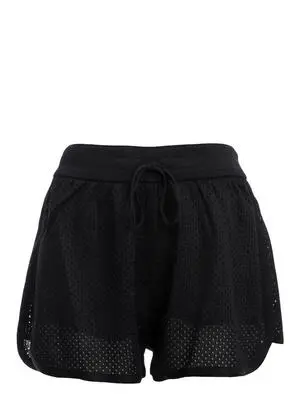 Dior Mesh Shorts With Drawstring Waist - Black