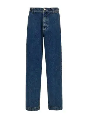 FERRAGAMO Work-inspired Straight-leg Jeans - Denim
