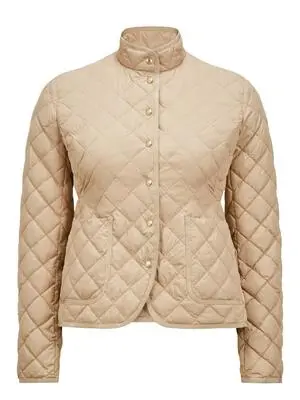 Moncler Moncler Epin Quilted Down Jacket Light Brown