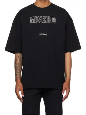 Moschino Short-sleeved T-shirt - Black