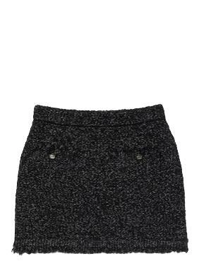 GUCCI Gucci Tweed Mini Skirt With Double G Buckle Detail