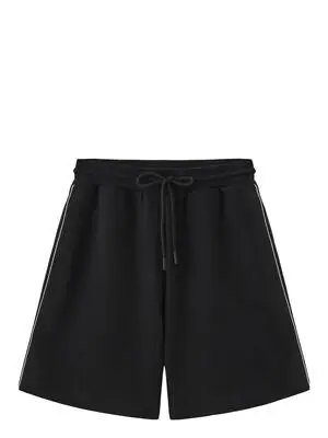 Marissa Chiara Elastic Waist Shorts - Black