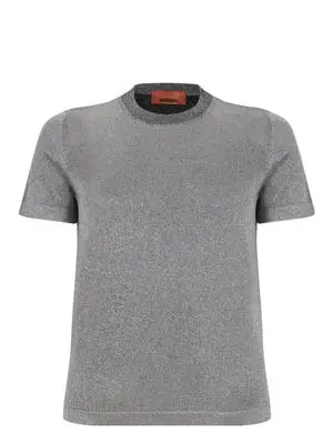 Missoni Short-sleeve T-shirt - Silver-tone