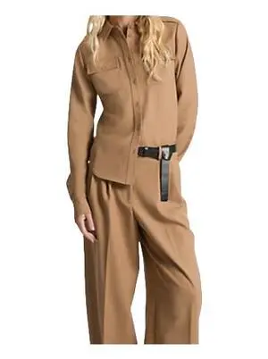 Michael Kors Utility Shirt - Brown