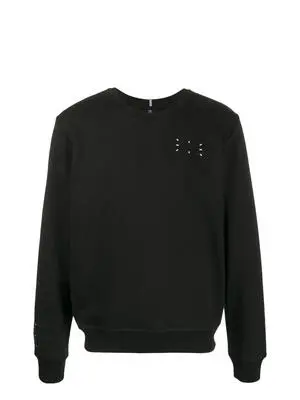 Alexander McQueen Stitch Print Sweatshirt - Black