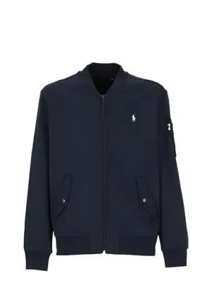Ralph Lauren Zipped Pocketed Sweatshirt - Black