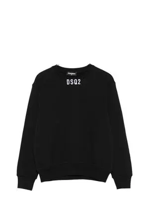 DSQUARED2 Dsquared2 Logo Embroidered Crew Neck Sweatshirt