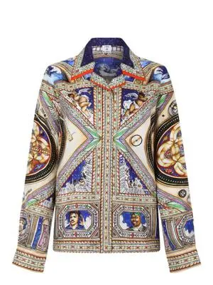 Casablanca Long Sleeve Printed Shirt - Multicolor
