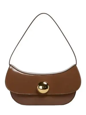 Marni Butterfly Medium Shoulder Bag - Maroon