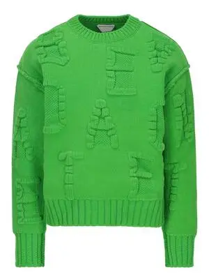 Bottega Veneta Knitted Jumper - Green