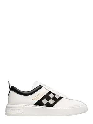 Bally Low-top Casual Lace-up Sneakers - White