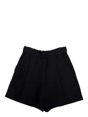 Dries Van Noten Elastic Waist Shorts - Black