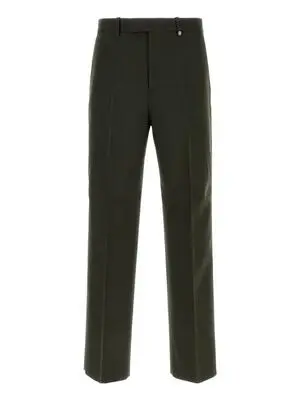 Burberry Straight-leg Tailored Trousers - Black