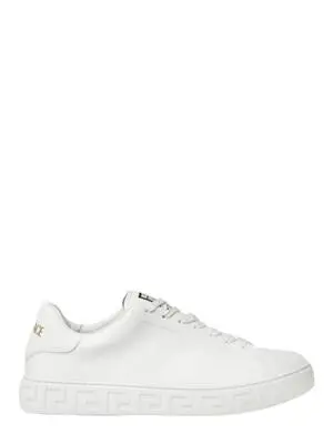 Versace Greca Lace-up Sneakers - White