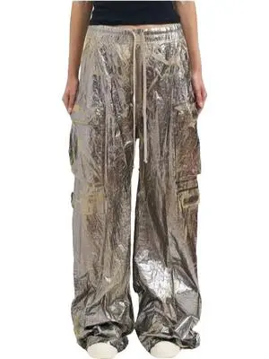 Rick Owens Double Cargo Jumbo Belas Pants - Silver
