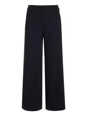 A.p.c. Wide Leg Trousers - Black