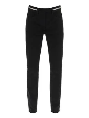 GIVENCHY Givenchy Slim Leg Mini Skirt Effect Jeans