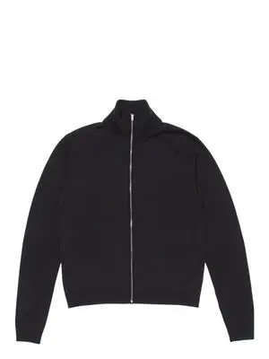 Acne Studios High-neck Zip-up Cardigan - Black
