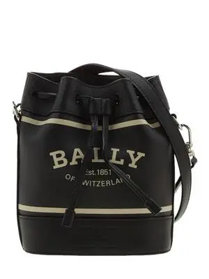 Bally Logo Shoulder Bag - Black