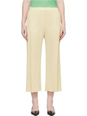 ISSEY MIYAKE Pleats Please By Issey Miyake Pleated Trousers