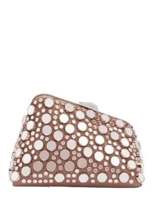 Attico Attico The Midnight Mini Clutch Bag Mud