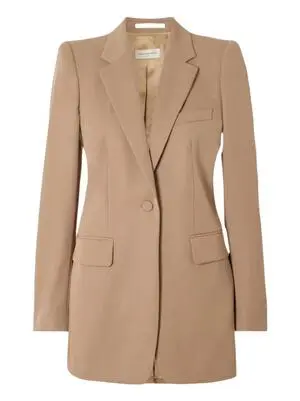 Dries Van Noten Long Sleeved Suit Coat - Camel