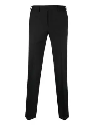 PT TORINO Wool Blend Slacks - Black