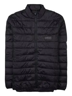 Barbour Quilted Long Sleeve Zip Up Jacket - Black