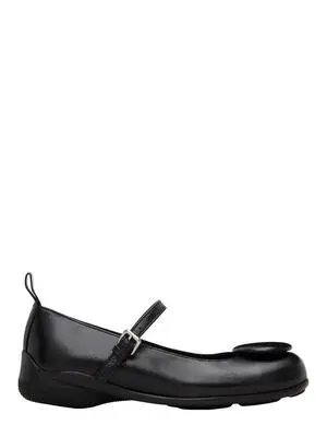 OPEN YY Mary Jane With Badge Appliqu - Black