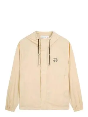 Maison Kitsuné Chillax Fox Hooded Windbreaker - Nude